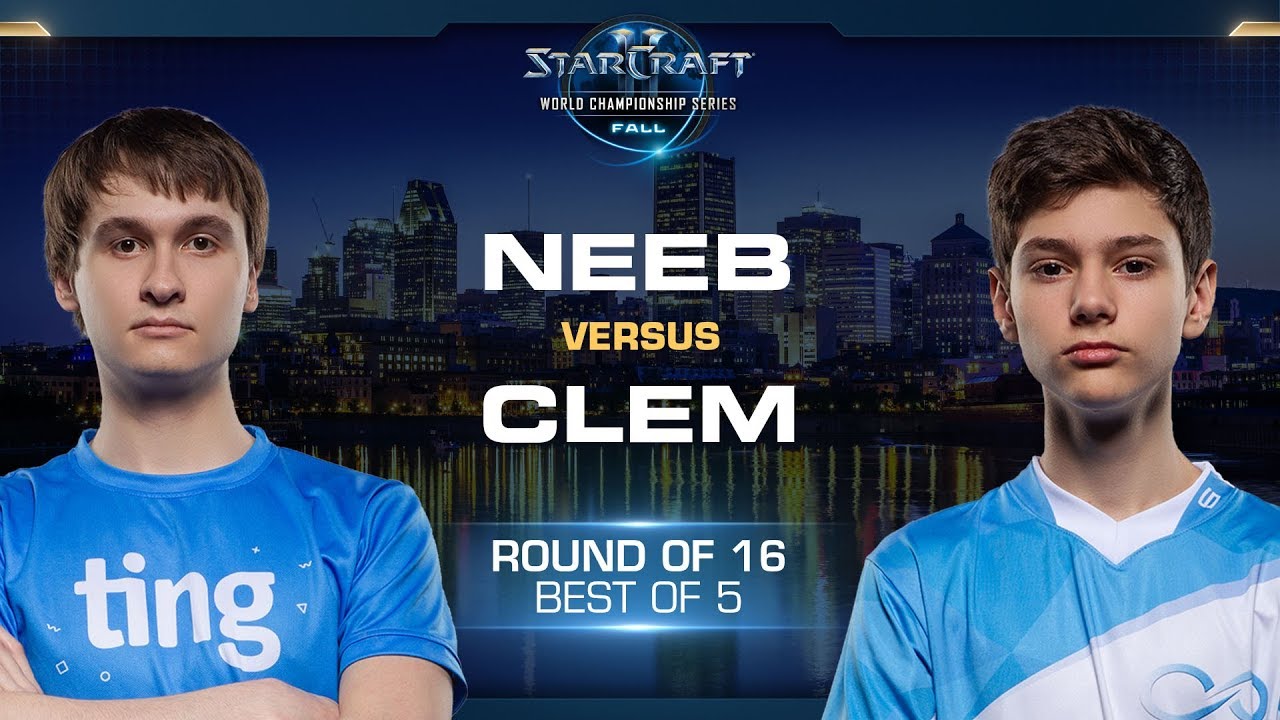 Neeb vs Clem PvT - Round of 16 - WCS Fall 2019 - StarCraft II - YouTube