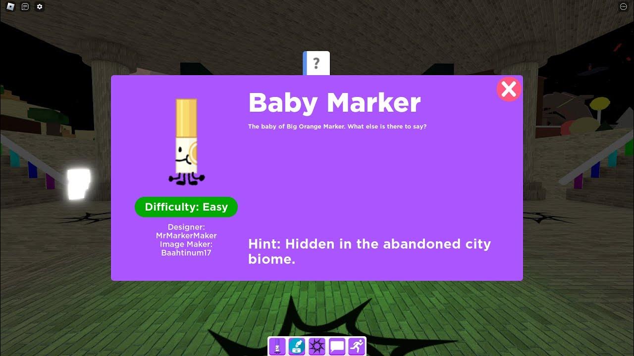 How To Get Baby Marker Find The Marker YouTube how-to-get-baby-marker-find-the-marker-youtube