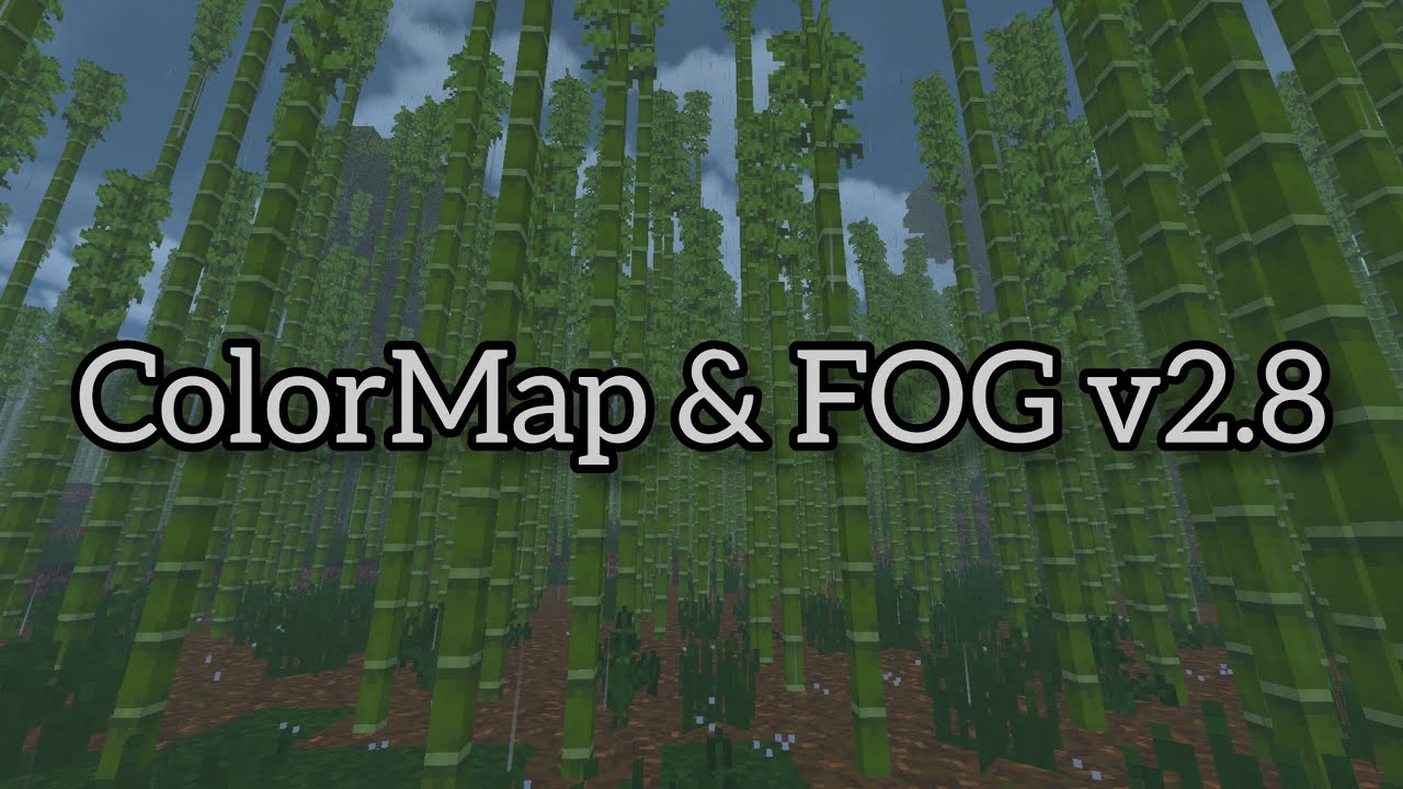 Minecraft PE shaders: ColorMap & FOG v2.8 - YouTube