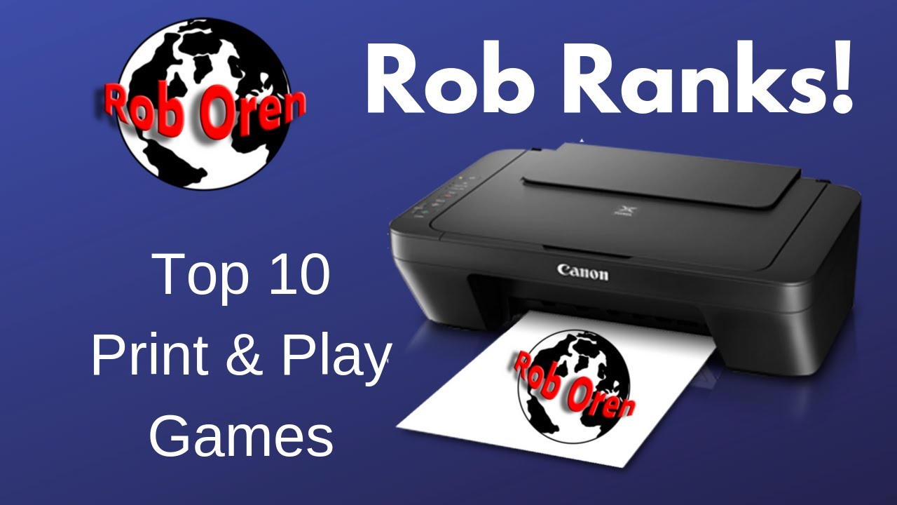Rob's Top 10 Print and Play Games - YouTube