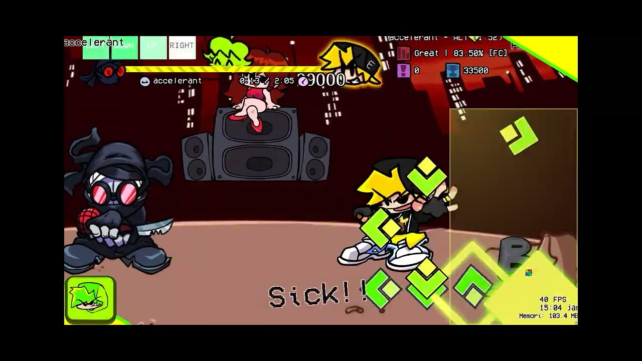 fnf gameplay skin for @Eyben-el-chromatiqueroxD - YouTube