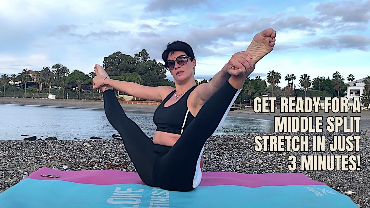 GET READY FOR A MIDDLE SPLIT STRETCH IN JUST 3 MINUTES! - YouTube