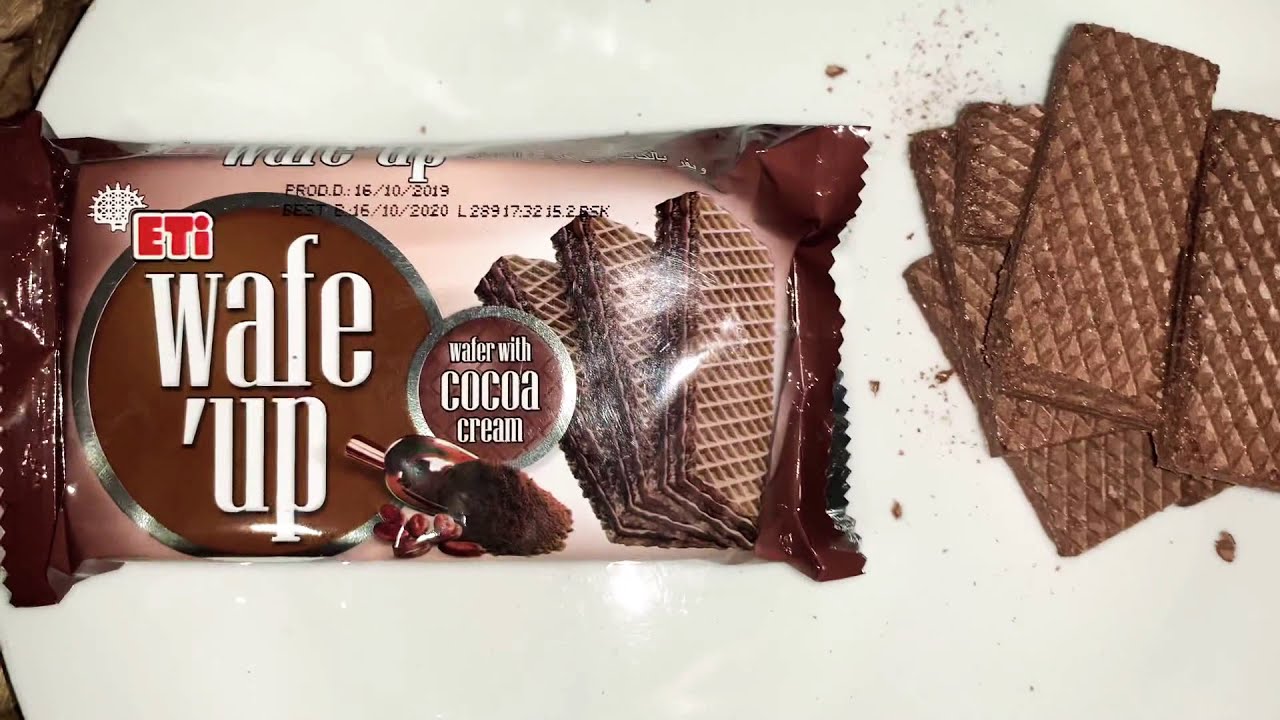 ويفر الشوكولاتة / ويف اب Chocolate 🍫 wafer / wafe up - YouTube