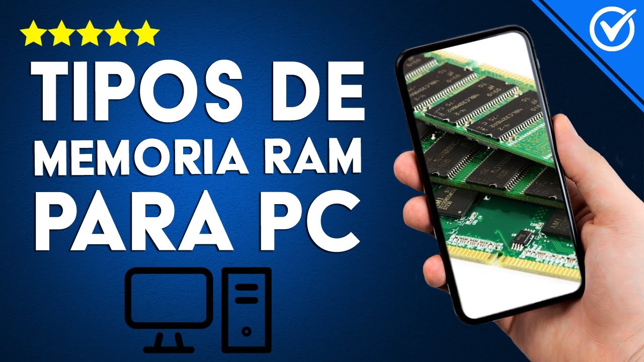 Tipos de memoria RAM para PC y sus características - DDR3, DDR4, DDR5 ...