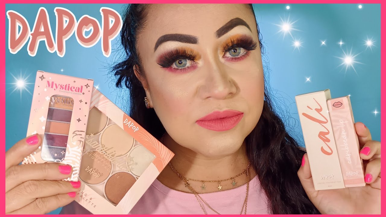 DAPOP 💋 PROBANDO POR PRIMERA VEZ! Me Sorprendió 😱 #dapop #makeup # ...