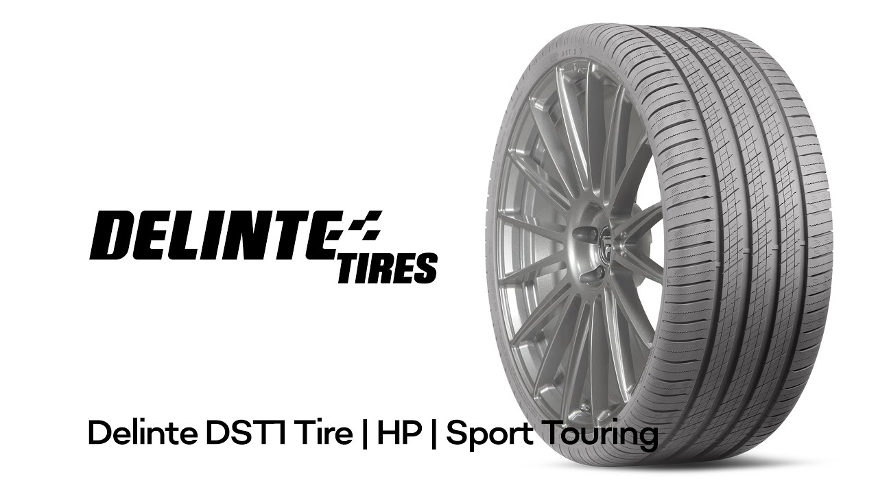Delinte DST1 Tire | HP | Sport Touring | #delintetires #tires - YouTube