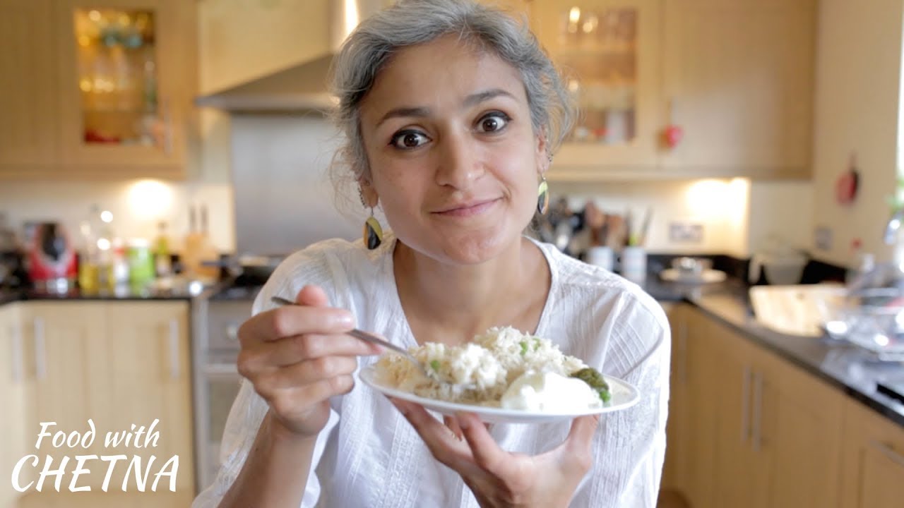 Super quick peas and onion pulao - Food with Chetna - YouTube