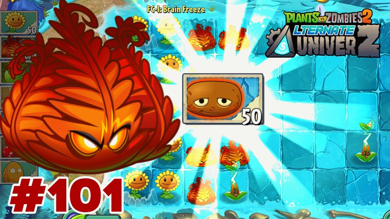 PVZ2 Alternate Universe: Frostbite Caves Fun Start! @PvZ2_Clash - YouTube