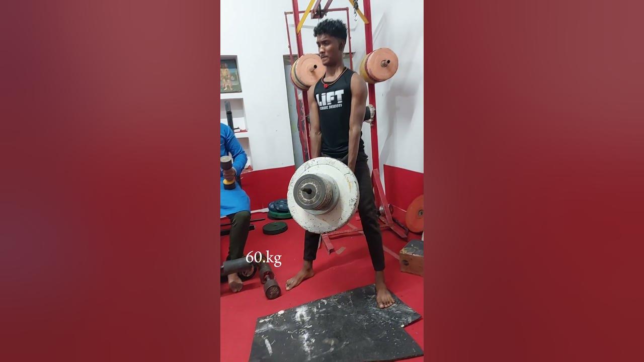 #viralvideo#gymlovers first time 49kg me 60kg - YouTube