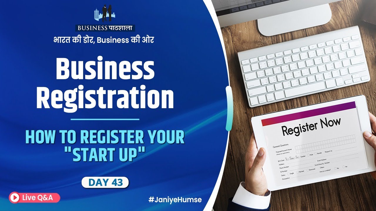 How to Register A Startup | Business Registration- Business Pathshala ...
