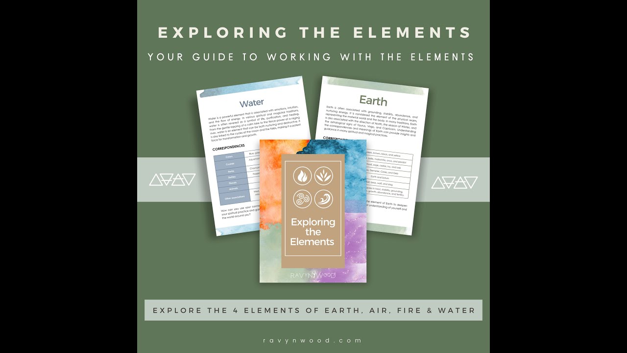 Exploring the Elements Guide - Printable PDF - YouTube