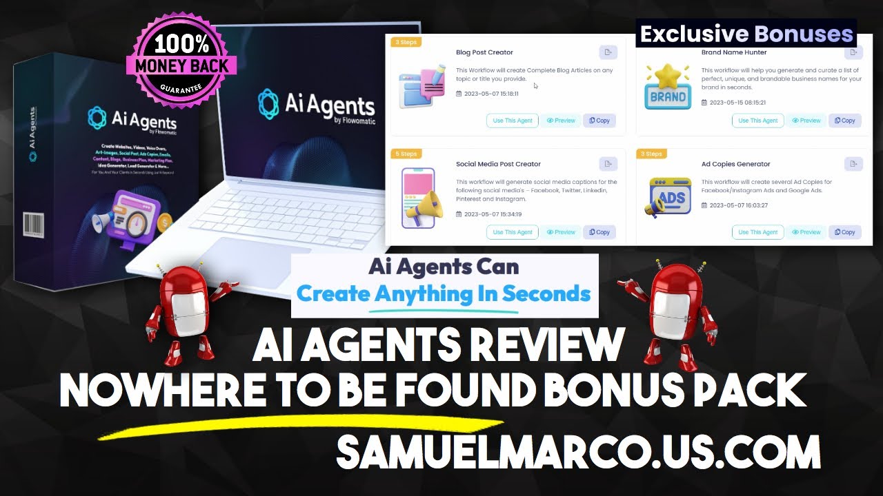 Ai Agents: Complete Demo, Review & OTO | AI Marketing Automation Tools ...