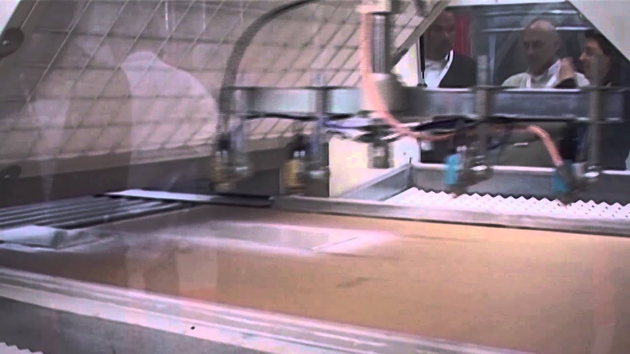 Cefla - Prima Glass Automated Spray machine - YouTube