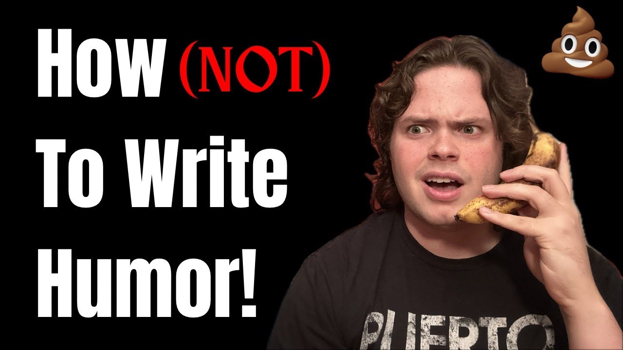 How (Not) to Write Humor | Bad Writing Advice - YouTube