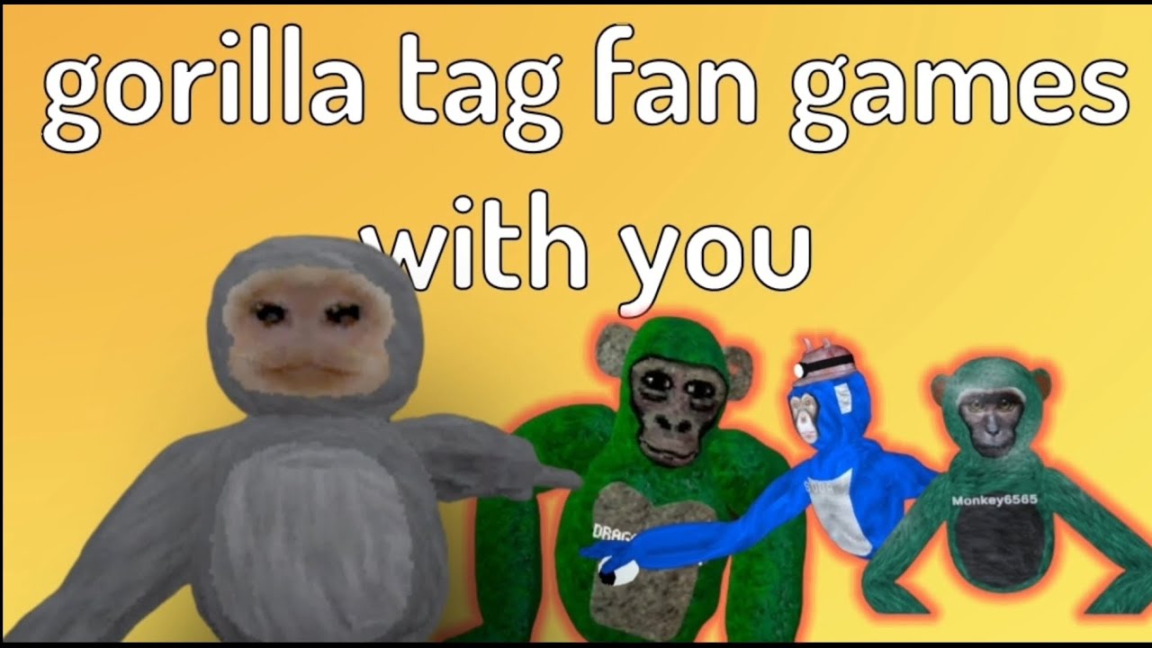 Gorilla Tag Fan Games With YOU!! - YouTube