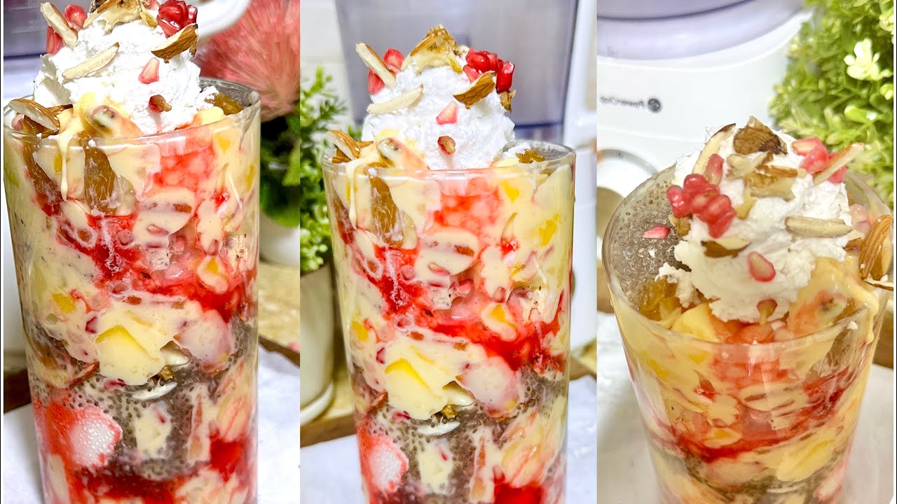 Best Homemade Falooda | Refreshing homemade Faluda recipe | Ice cream ...