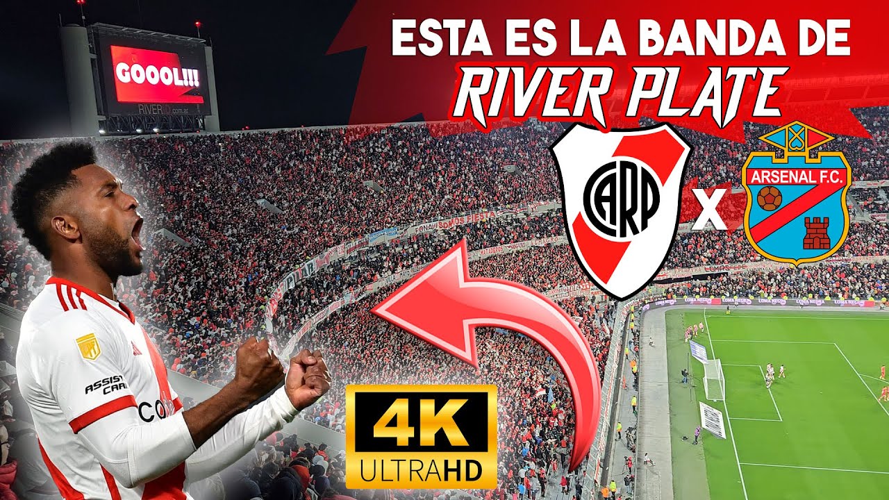 💣GOL DE BORJA + ESTA ES LA BANDA DE RIVER PLATE | River vs Arsenal ...