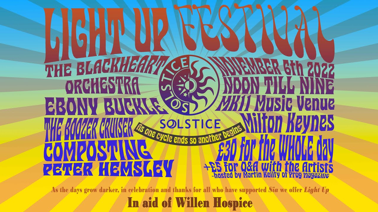 Solstice 'Light Up' Festival and album launch - YouTube