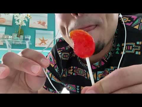 Eating Relaxing Mouth Sounds ASMR- Vero Mango,Chili Mango Lollipop🍭🌶🇲🇽 @IGNITEDASMR