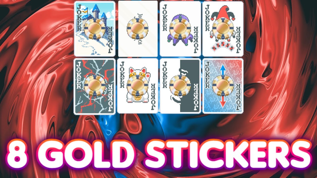 Balatro - 8 GOLD STICKER RUN (Ghost Deck) - YouTube