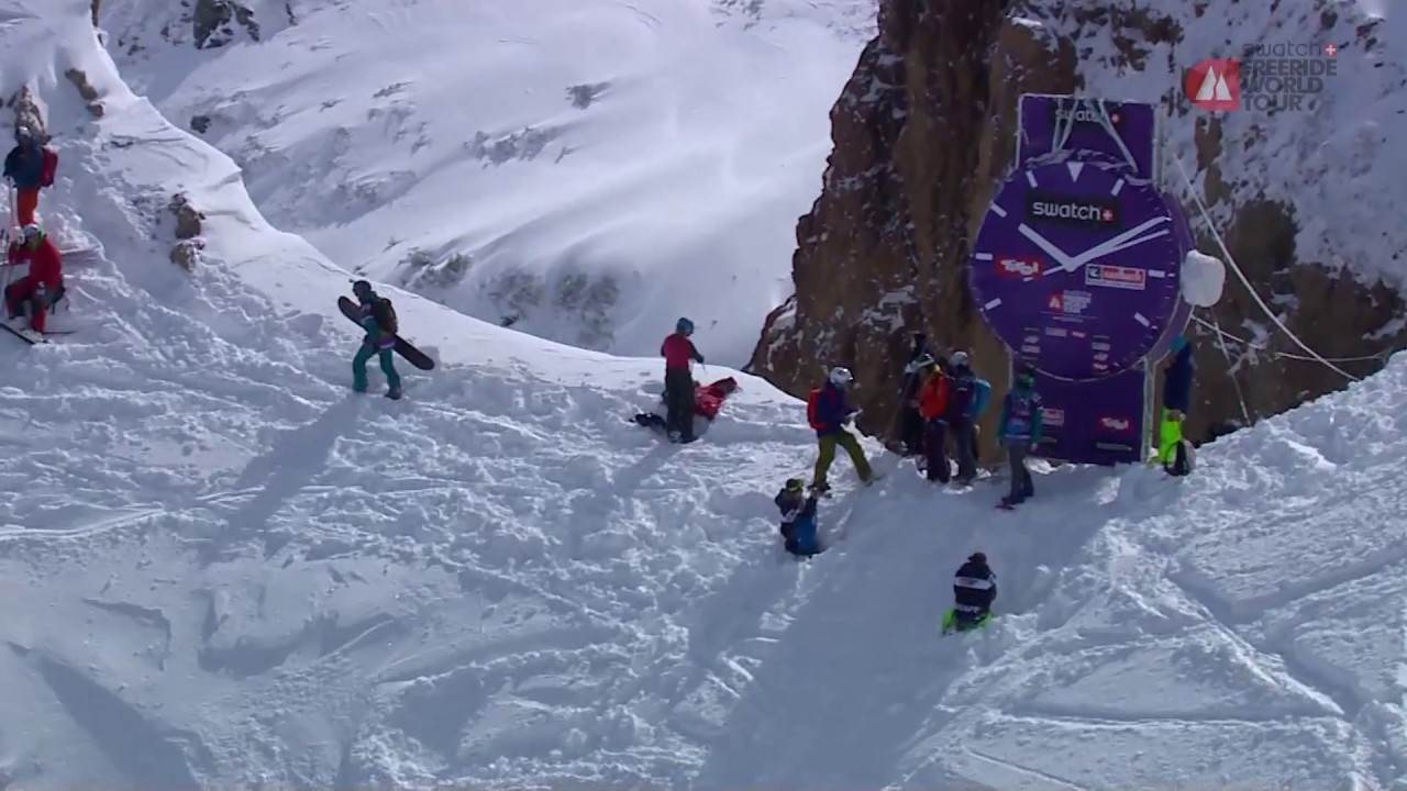 Run Audrey Hebert - 3rd place - Fieberbrunn FWT17 - Swatch Freeride ...