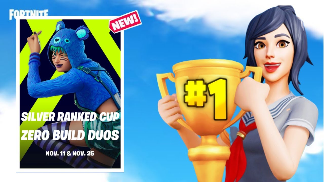Zero Build Ranked Cup Duos - YouTube