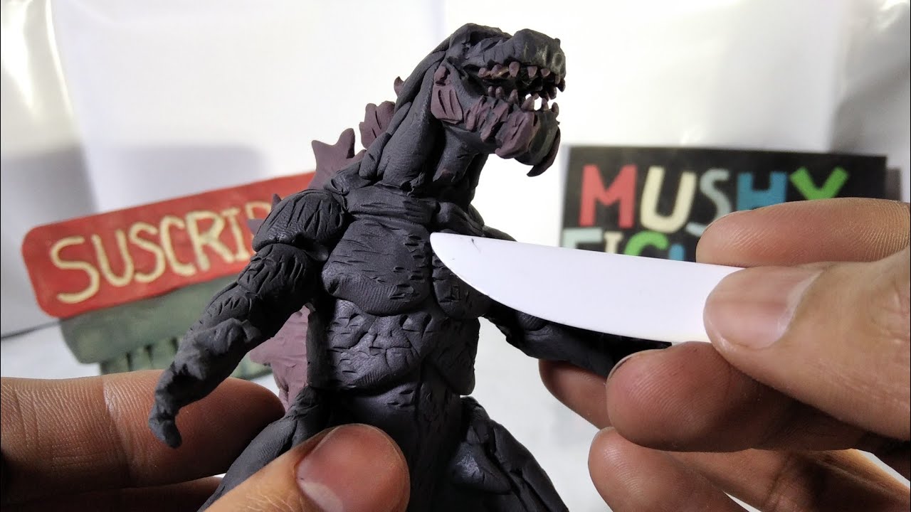 Godzilla Earth de plastilina/How to make Godzilla Earth with clay ...