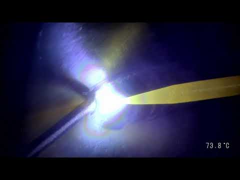 Teaching TIG fillet joint with MeltView® APEX3 welding camera - YouTube