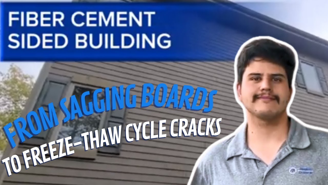 Ever wondered why fiber cement siding fails in cold climates? - YouTube