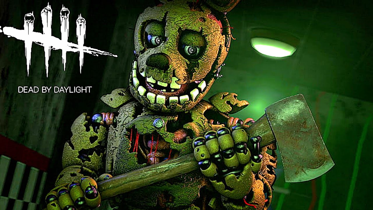 Dead By Daylight|Springtrap VS Survivor|Killed in 7 minutes With ...