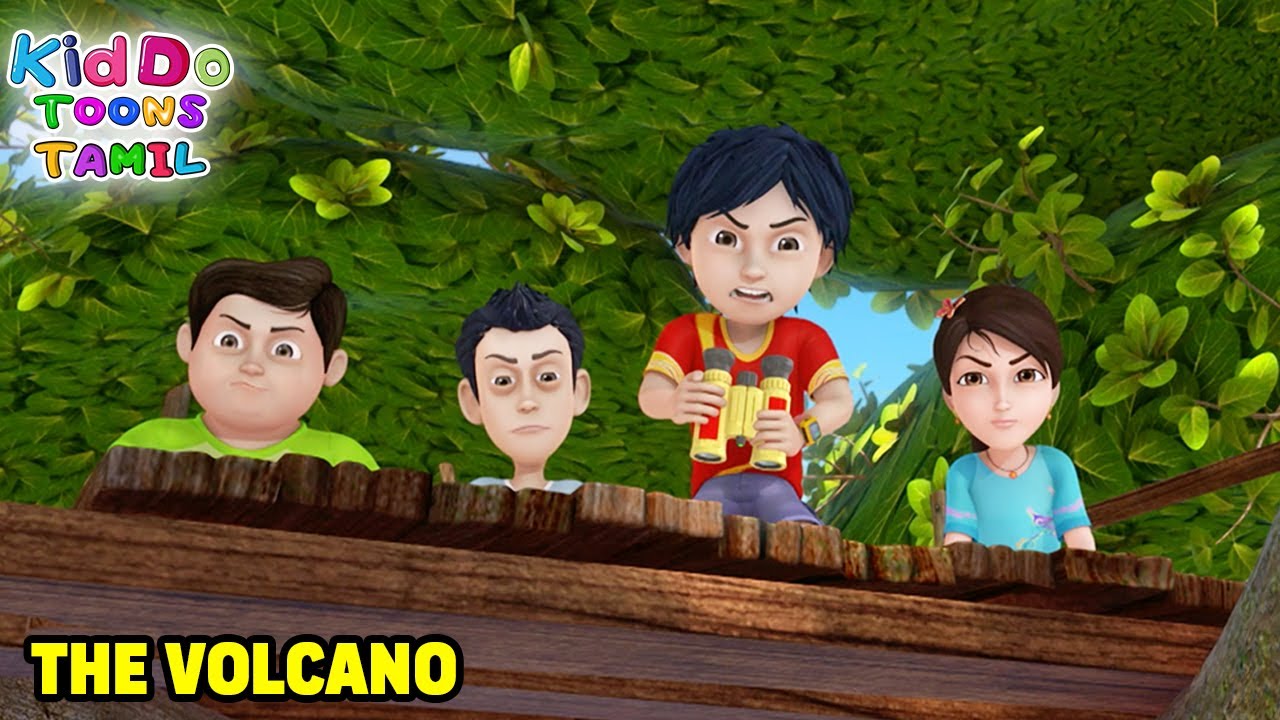 Shiva Tamil Ep 1 | எரிமலை | Action Cartoon in Tamil | சிவன் எபிசோட் 1 ...