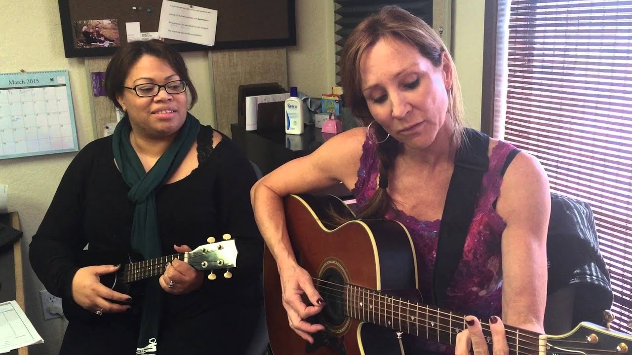 Faith Martin & Raleigh Sing 'Say Something' at Work! - YouTube