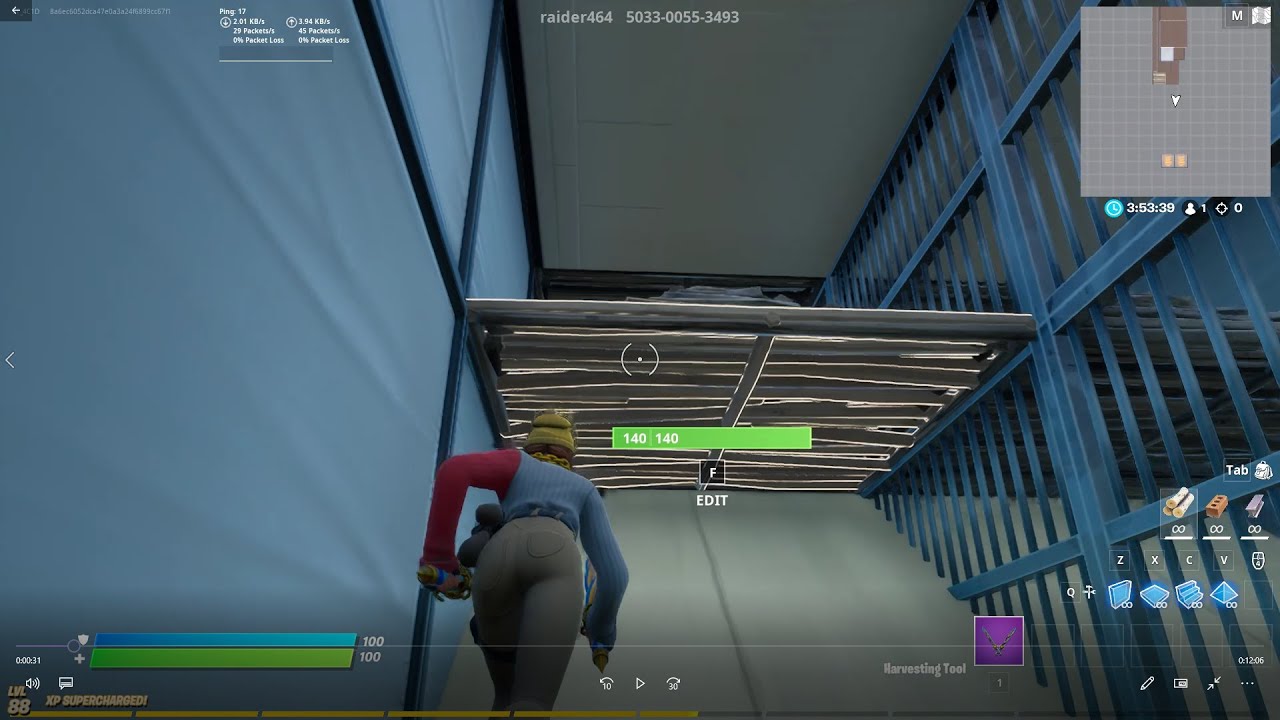 Raider 464 Editing Course Race Level 2-4 Fortnite - YouTube