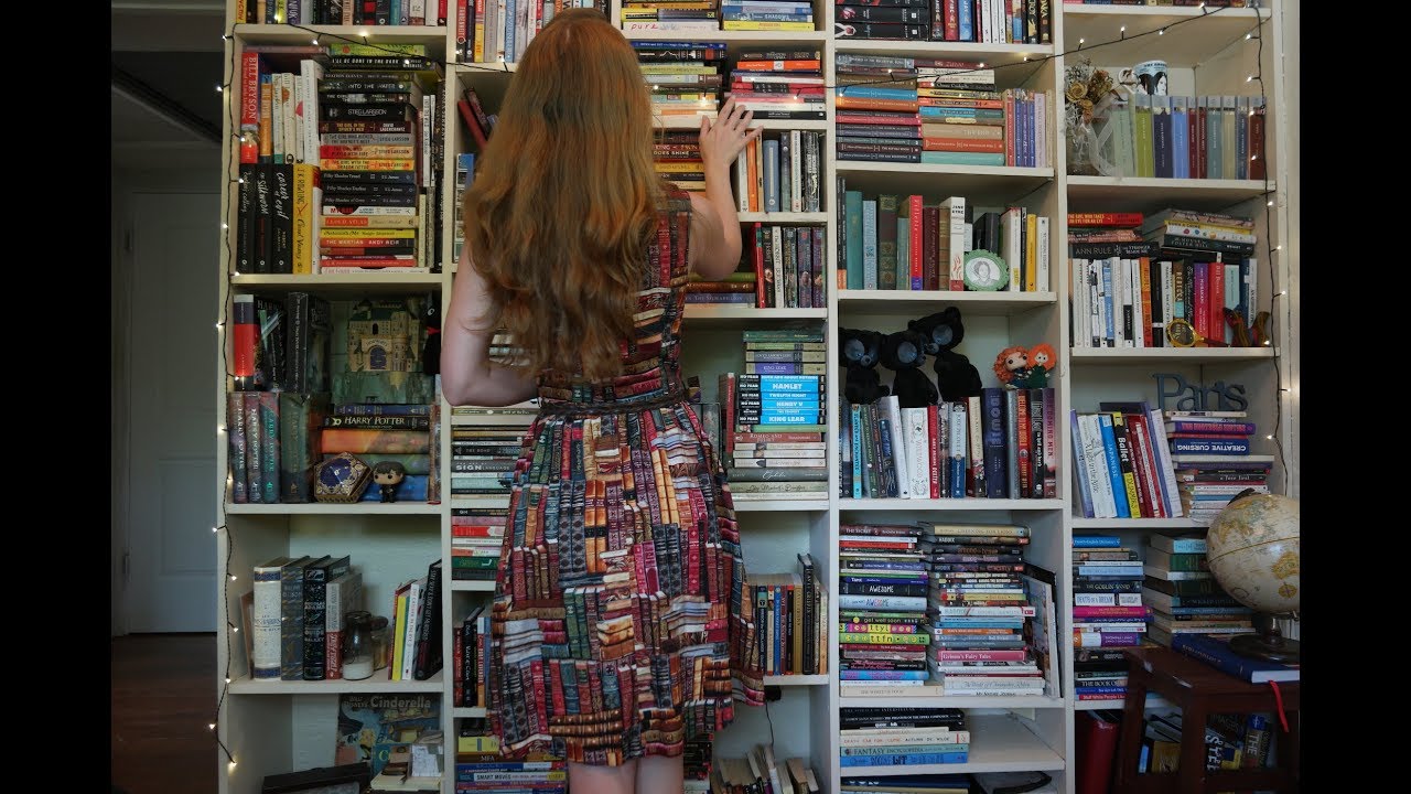 Home Library Tour Part 2 - YouTube