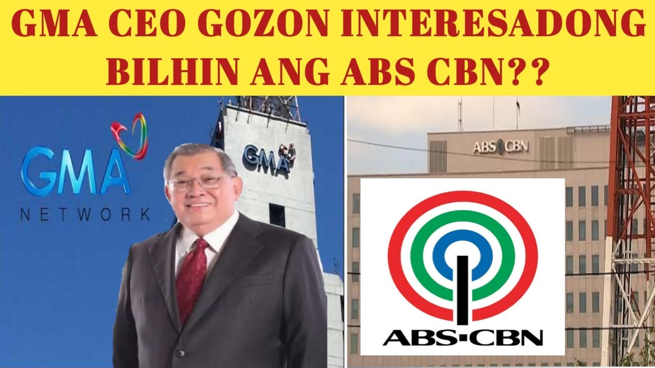 GMA CEO FELIPE GOZON INTERESADONG BILHIN ANG ABS CBN NETWORK??! - YouTube