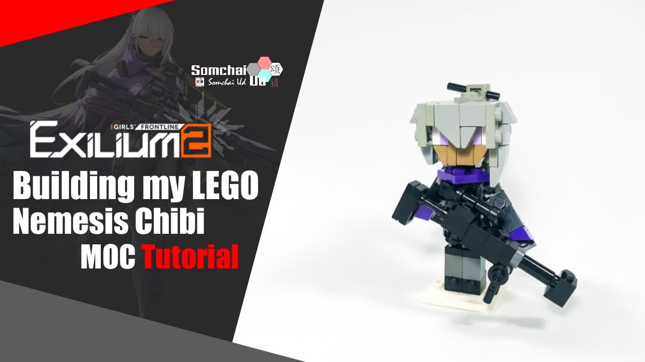 LEGO Girls' Frontline 2: Exilium Nemesis Chibi MOC Tutorial | Somchai ...