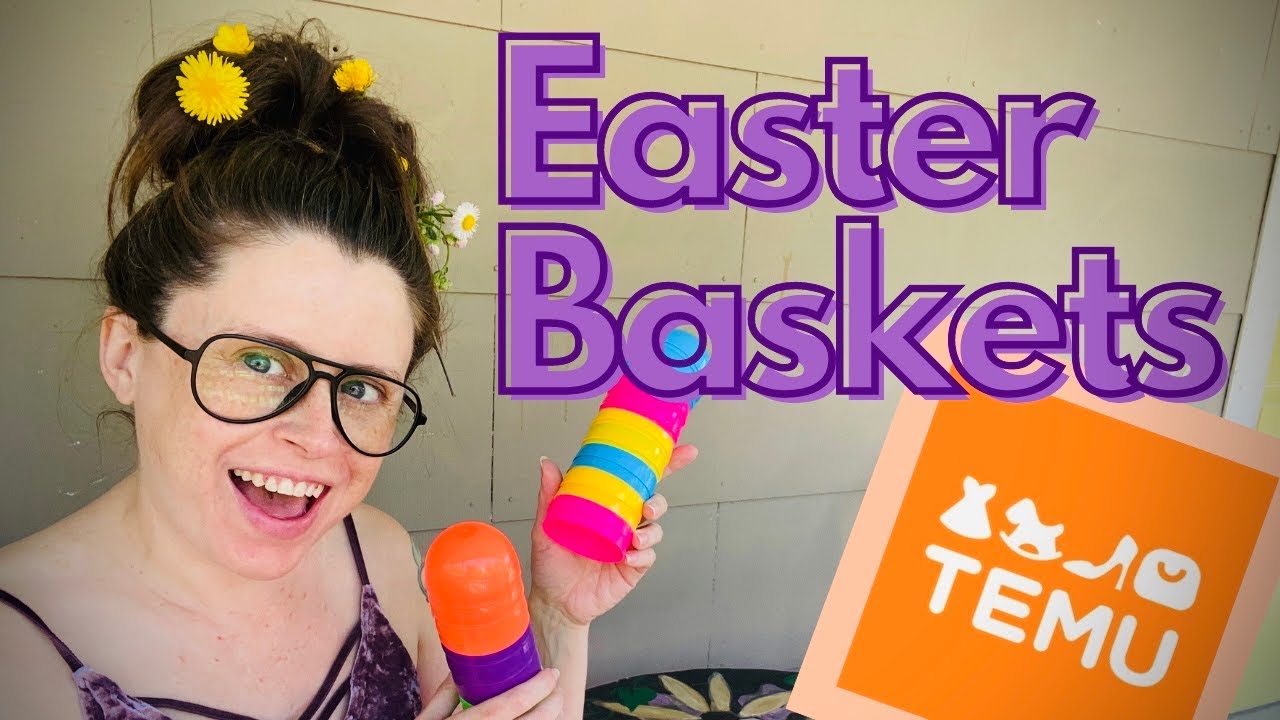 Easter Baskets with Temu On A Budget! 🐥🌸🐇 - YouTube