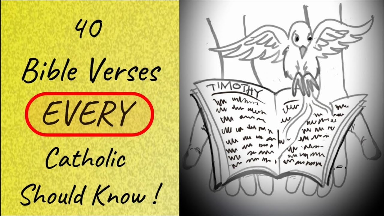 40 Bible Verses Every Catholic Should Know - YouTube