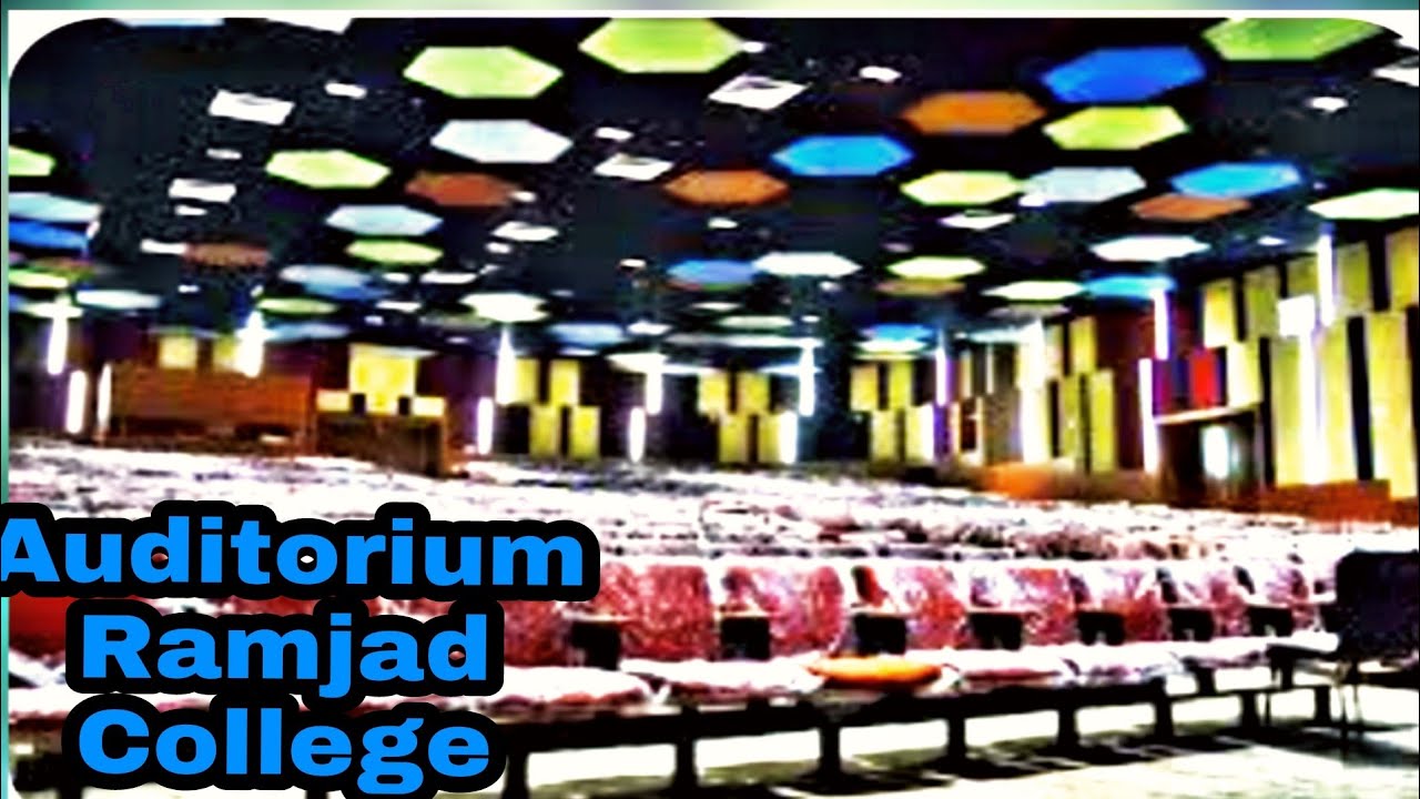 Ramjas Collage Auditorium Outside View //Ramjas collage library view💓 ...