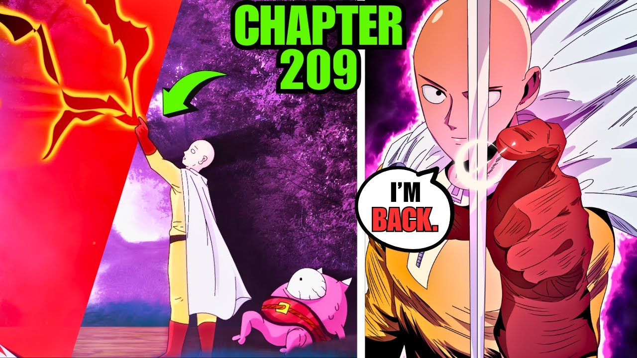 Saitama Just DESTROYED God Power 😨 | One Punch Man Chapter 209 Review ...