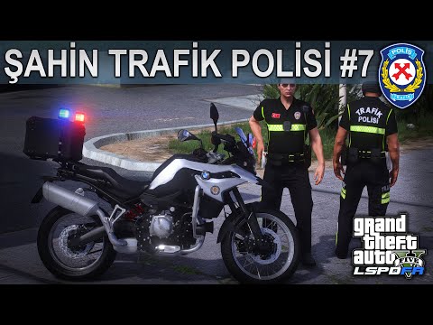GTA 5 ŞAHİN TRAFİK POLİSİ #7 - BMW F850 GS - LSPDFR