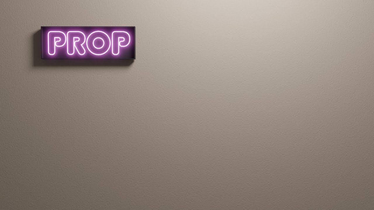 Creating a digital background prop in Blender 3D for streaming in OBS ...