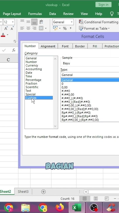 Belajar Menyembunyikan Data Pada Microsoft Excel #belajarmicrosoftoffice #tutorial #jagoexcel ...
