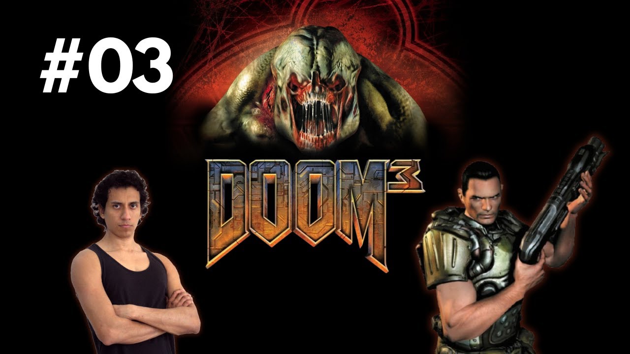 (Day 3) Doom 3 - First Encounter with the terrifying Maggots! - YouTube