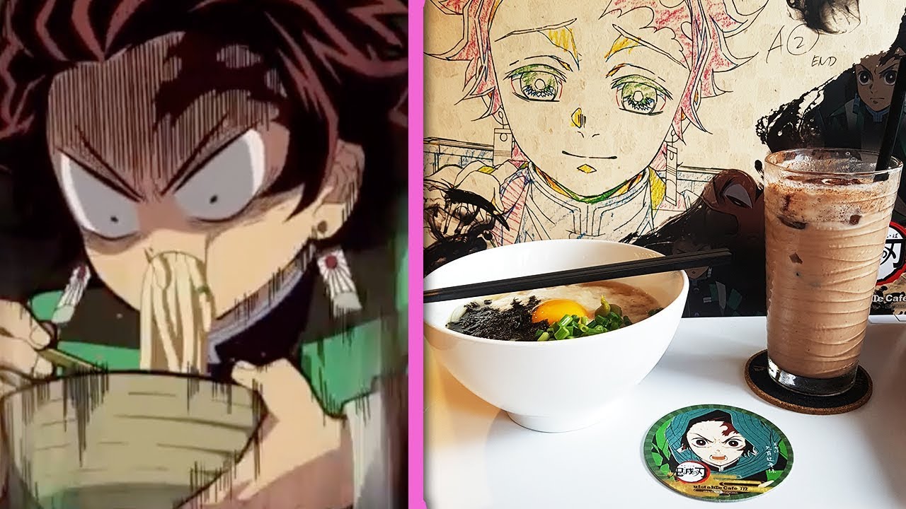 Kimetsu no Yaiba collaboration cafe~ | hobbykr - YouTube