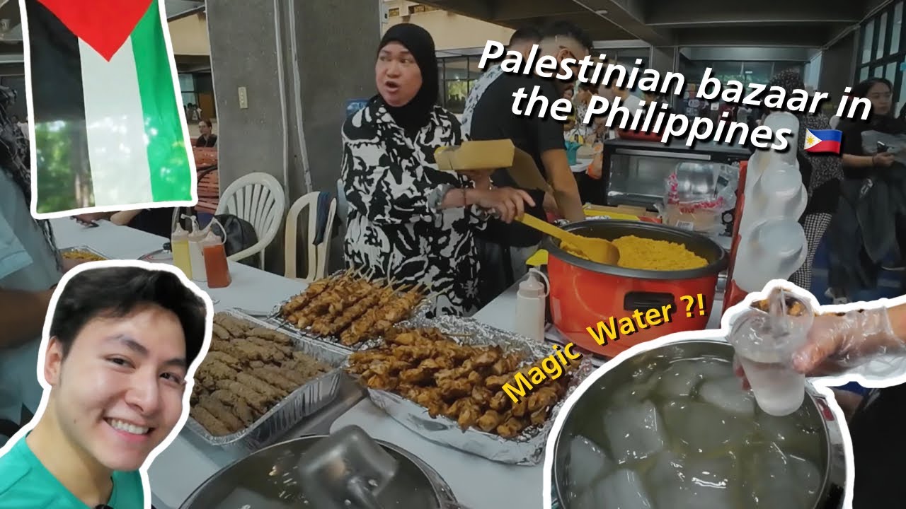 Trying FILIPINO PALESTINIAN FOODS in Manila! | Philippines - YouTube