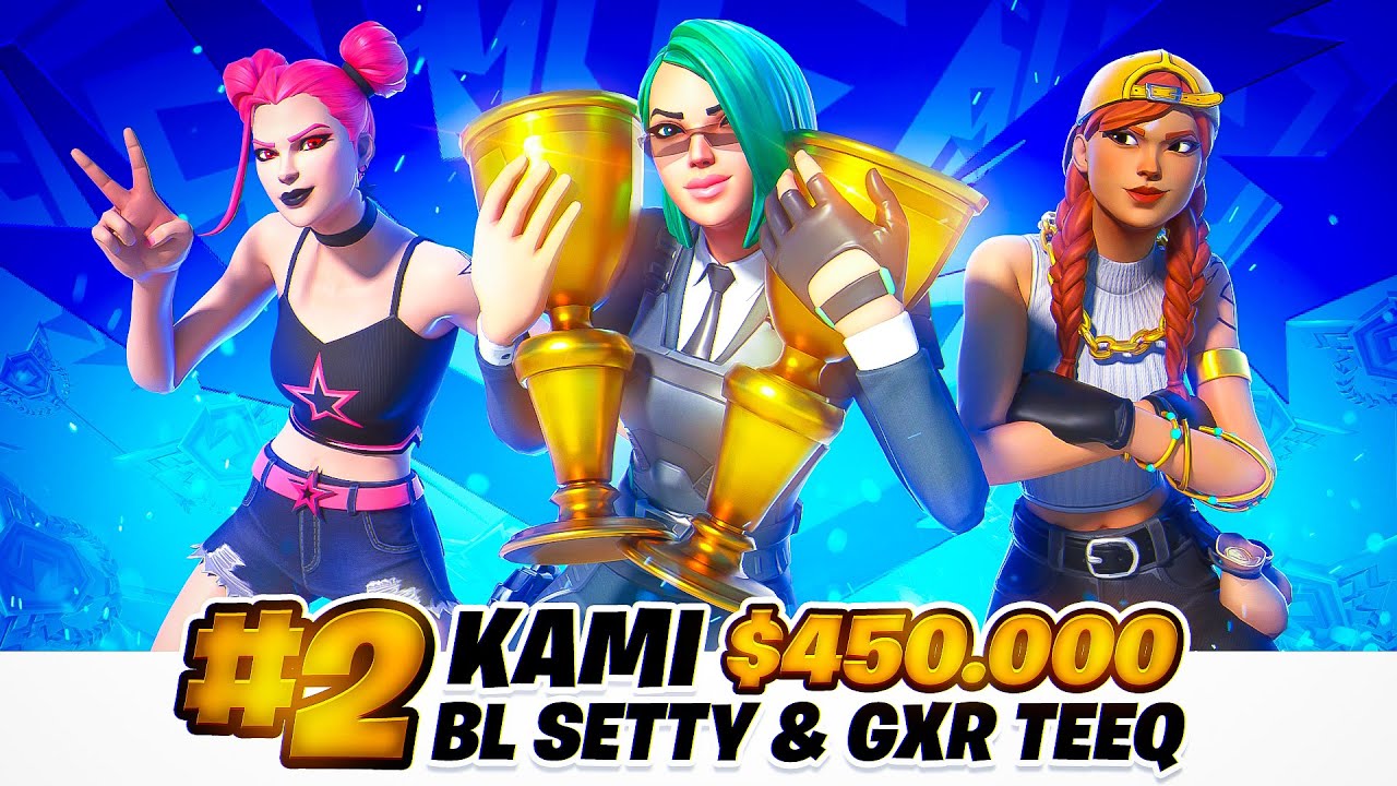 2ND PLACE FNCS GRAND ROYALE FINALS 🥈 ($450,000) w/ Setty & Teeq - YouTube