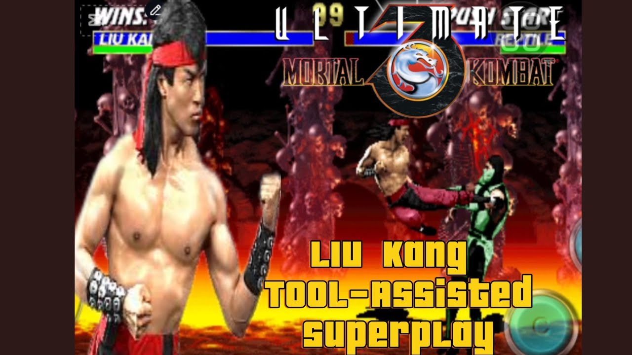 Liu Kang Tool-Assisted Superplay | Ultimate Mortal Kombat 3 (1995) # ...