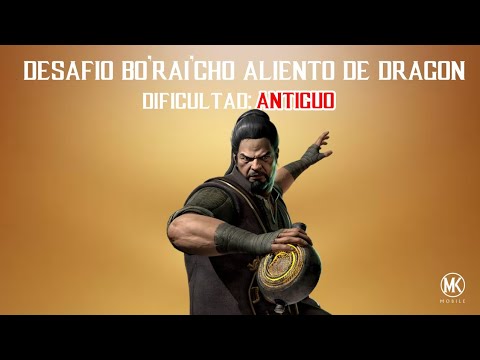 Desafio Bo'Rai'Cho Aliento de Dragón ANTIGUO | Mortal Kombat Mobile ...
