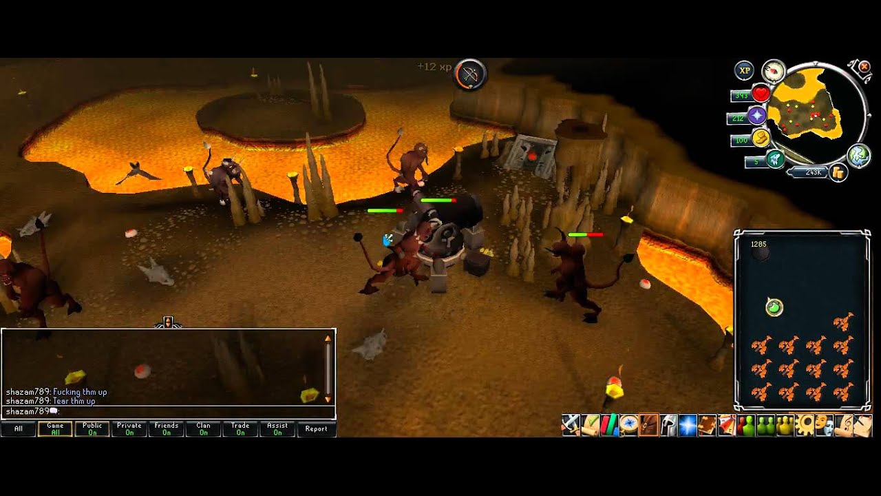 runescape-how to boost your main lvl and range easy- - YouTube